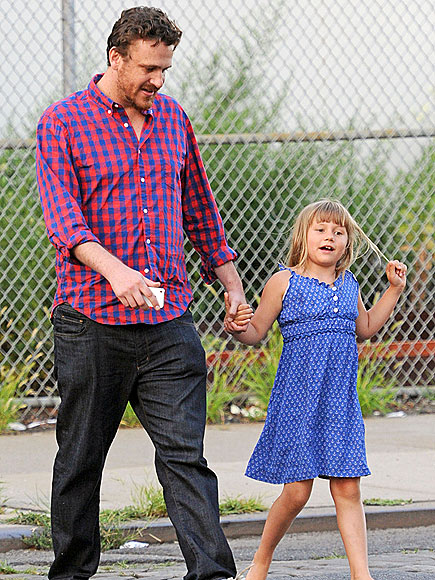 Jason Segel and Matilda (Michelle Williams/Heath Ledgers daughter)