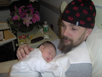 Godsmack bassist Robbie Merrill welcomes first child